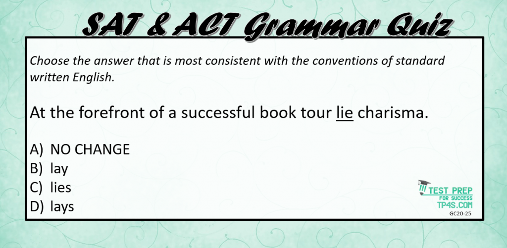 Grammar Practice - Test Prep for Success